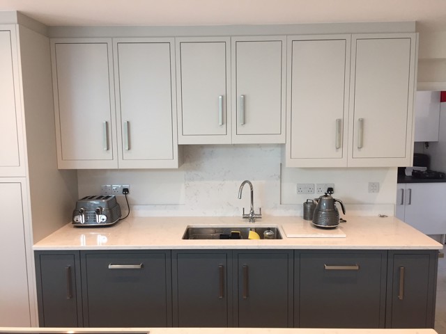 In-frame Slab | Dove Grey Kitchen | Charcoal Kitchen