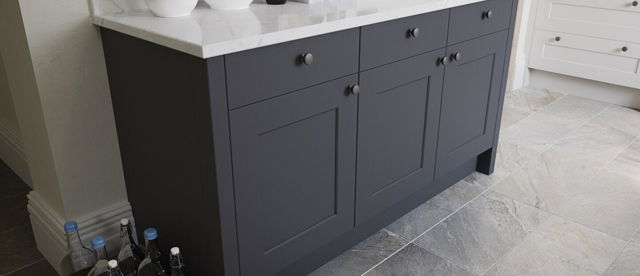 Belsay Dove Grey & Graphite | Graphite Shaker Kitchen