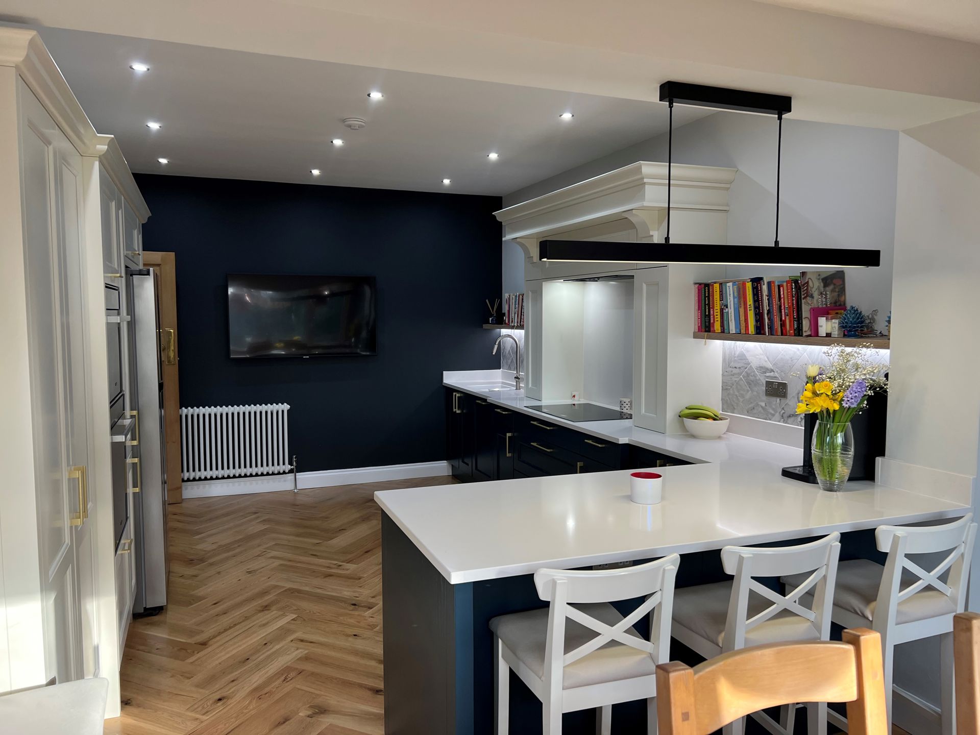 Mornington Beaded Hartforth Blue and Porcelain | Real Projects