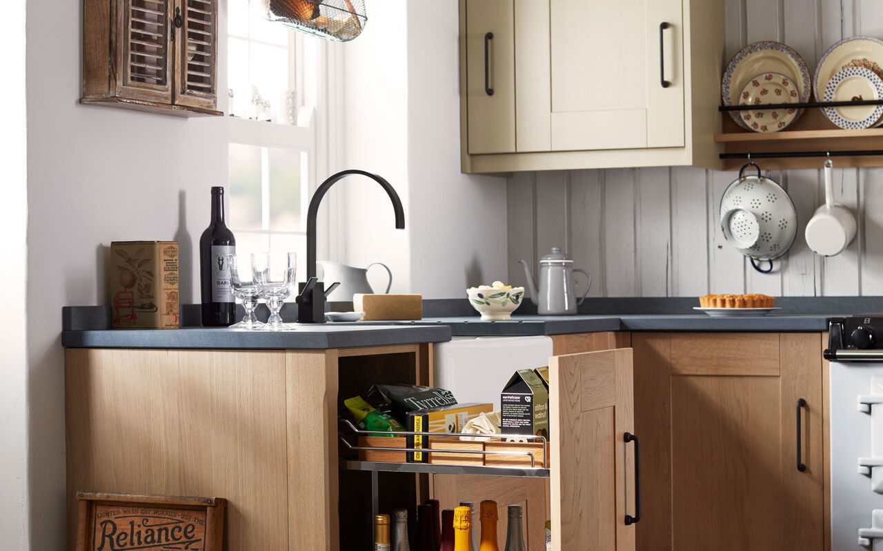 Pull Out Larder Units. Kitchen Pull Out Storage