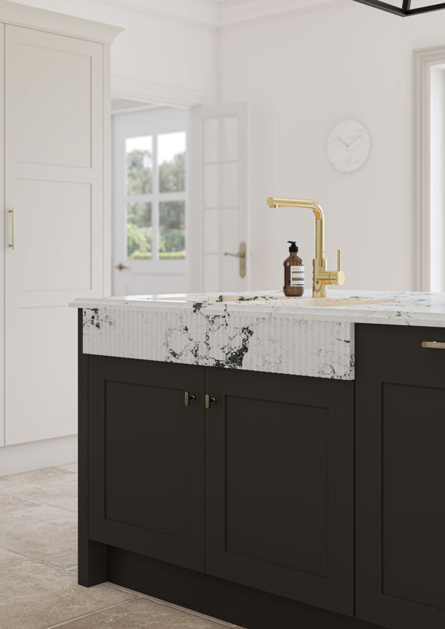 Taupe Grey and Graphite Kitchens | Hunton Kitchens