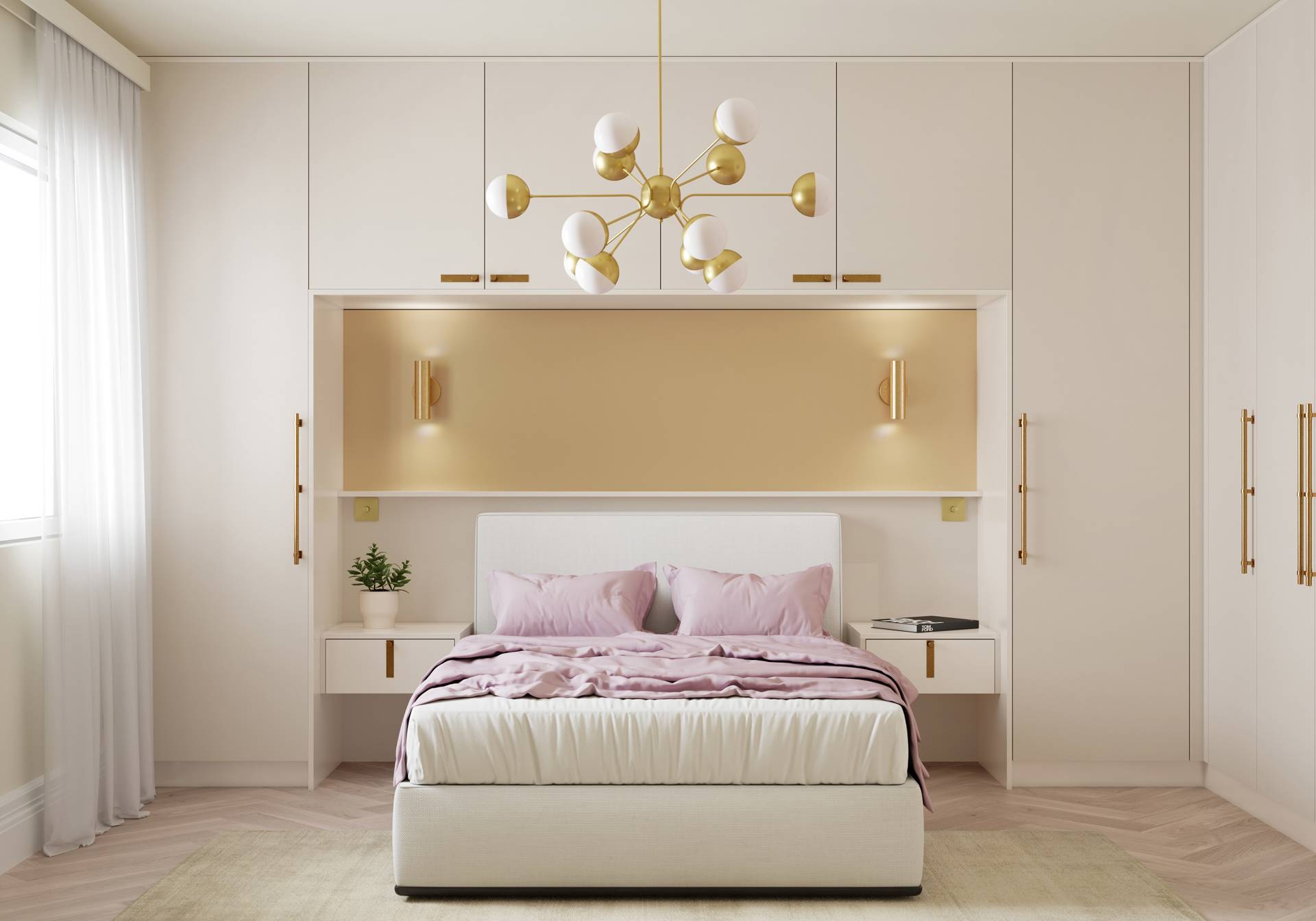 Gloss Cashmere and Gold Metallic