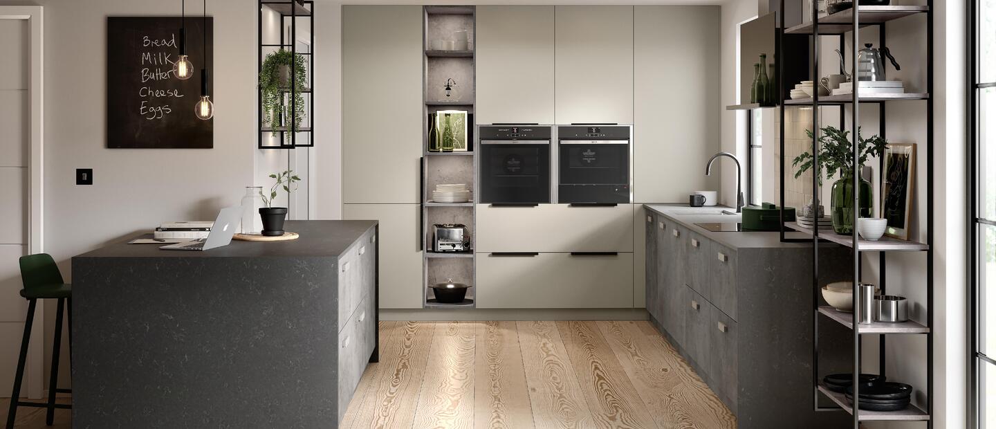 Unity Kitchens | Metallic & Concrete | Kitchen Cabinets